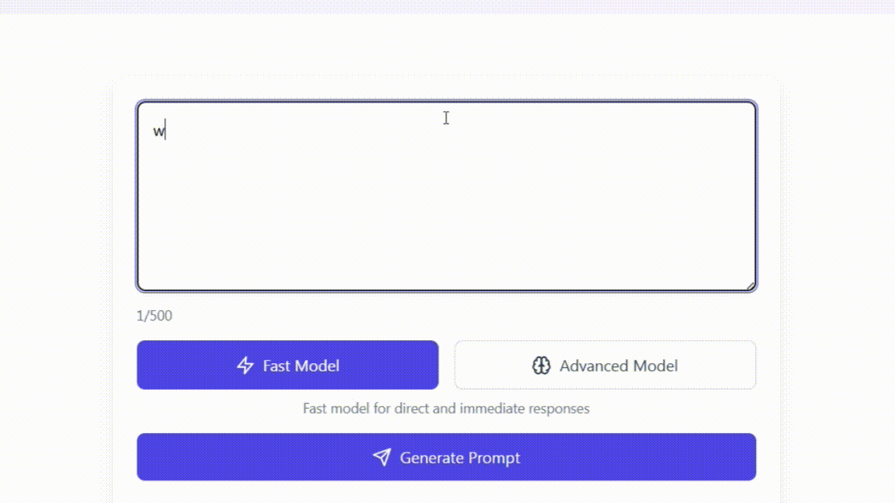 GeneratePromptAI - Free AI Prompt Generator
